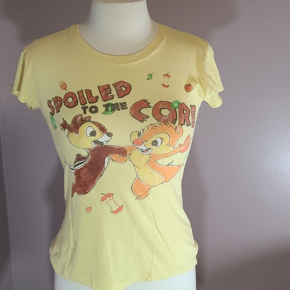Disney | Tops | Disney Chipmunks Tee Spoiled To The Core With Chip And Dale | Poshmark
